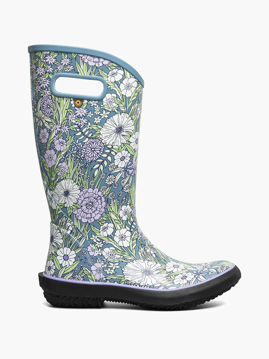 Rainboot Floral Women s Rainboots BOGS