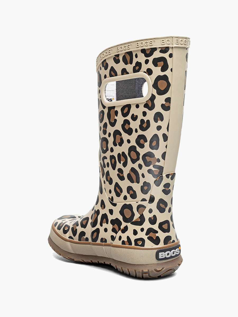 Rainboot Leopard Kids' Rain Boots | BOGS